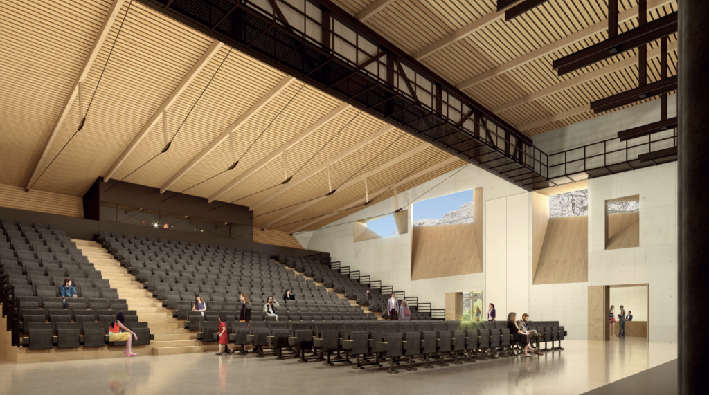Salle de spectacles multifonction à Sisteron avec Tzu Studio ...